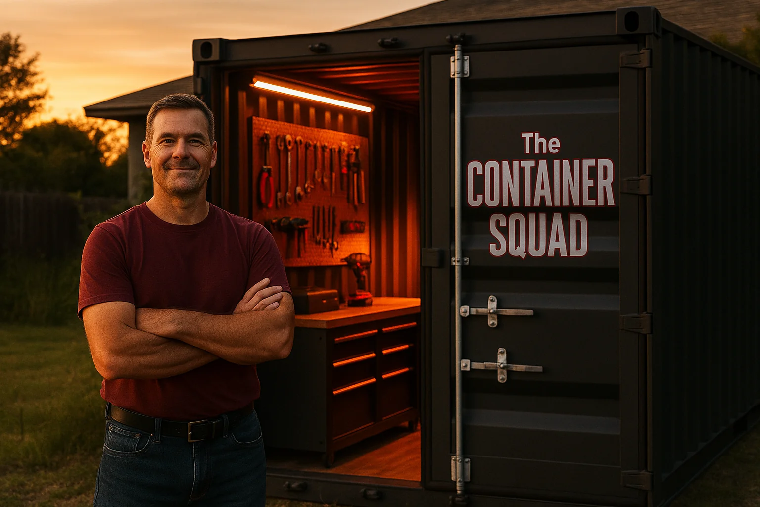 The Container Squad - Shipping Containers & Custom Modifications ...